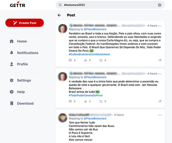 Gettr: como é a nova rede social que caiu no gosto da família Bolsonaro ...