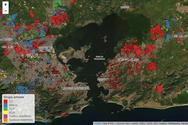 Milícias avançam e já controlam 22% da cidade do Rio, revela estudo ...