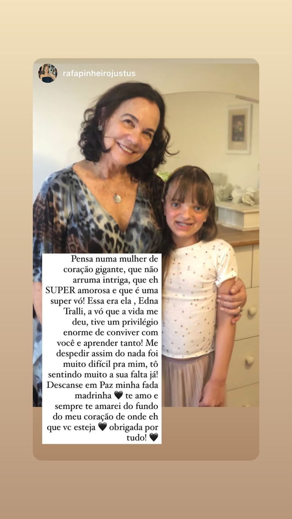 César Tralli se pronuncia sobre morte da mãe: “Gratidão eterna ...