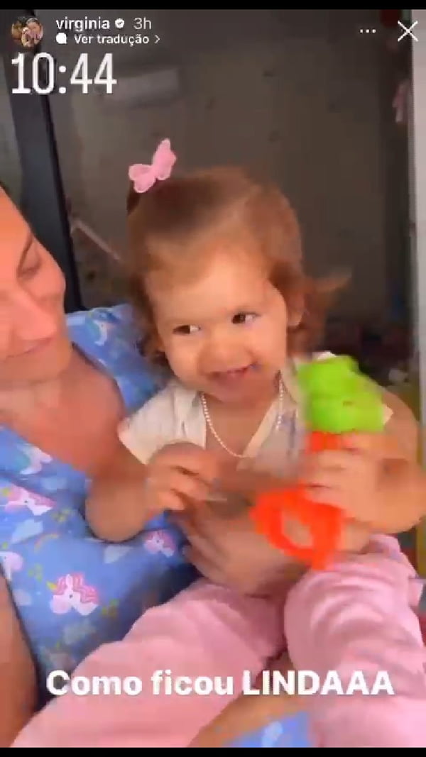 Maria Alice completa 2 anos e Virginia Fonseca se derrete | Metrópoles