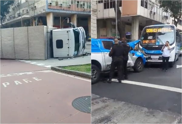 Vídeo: jovem é esmagado por caminhão depois de acidente com viatura ...