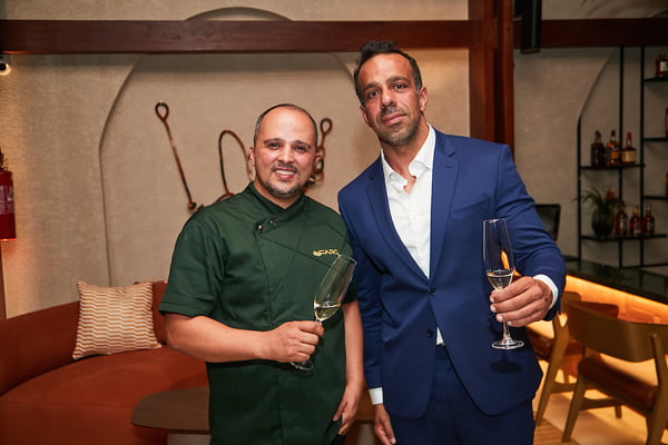 Ronny Peterson e Diogo Salim inauguram restaurante em noite badalada ...